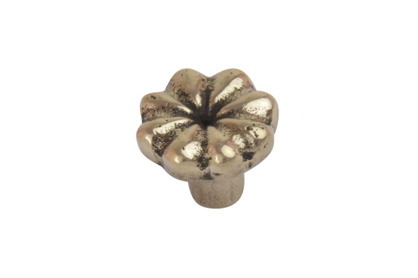 Bronze Flower Knob – Noble Elements